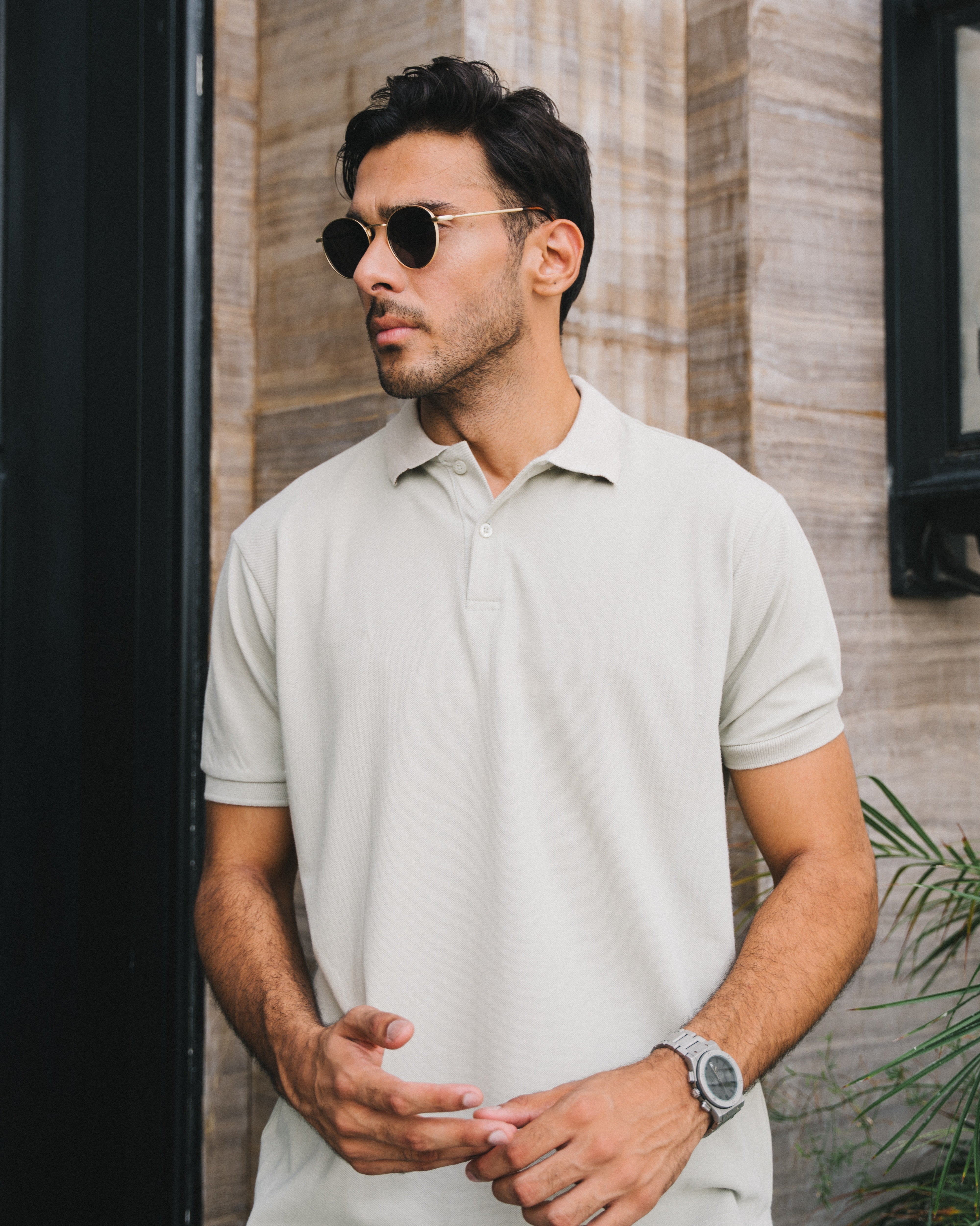 Oatmeal Polo – Oxford Republic